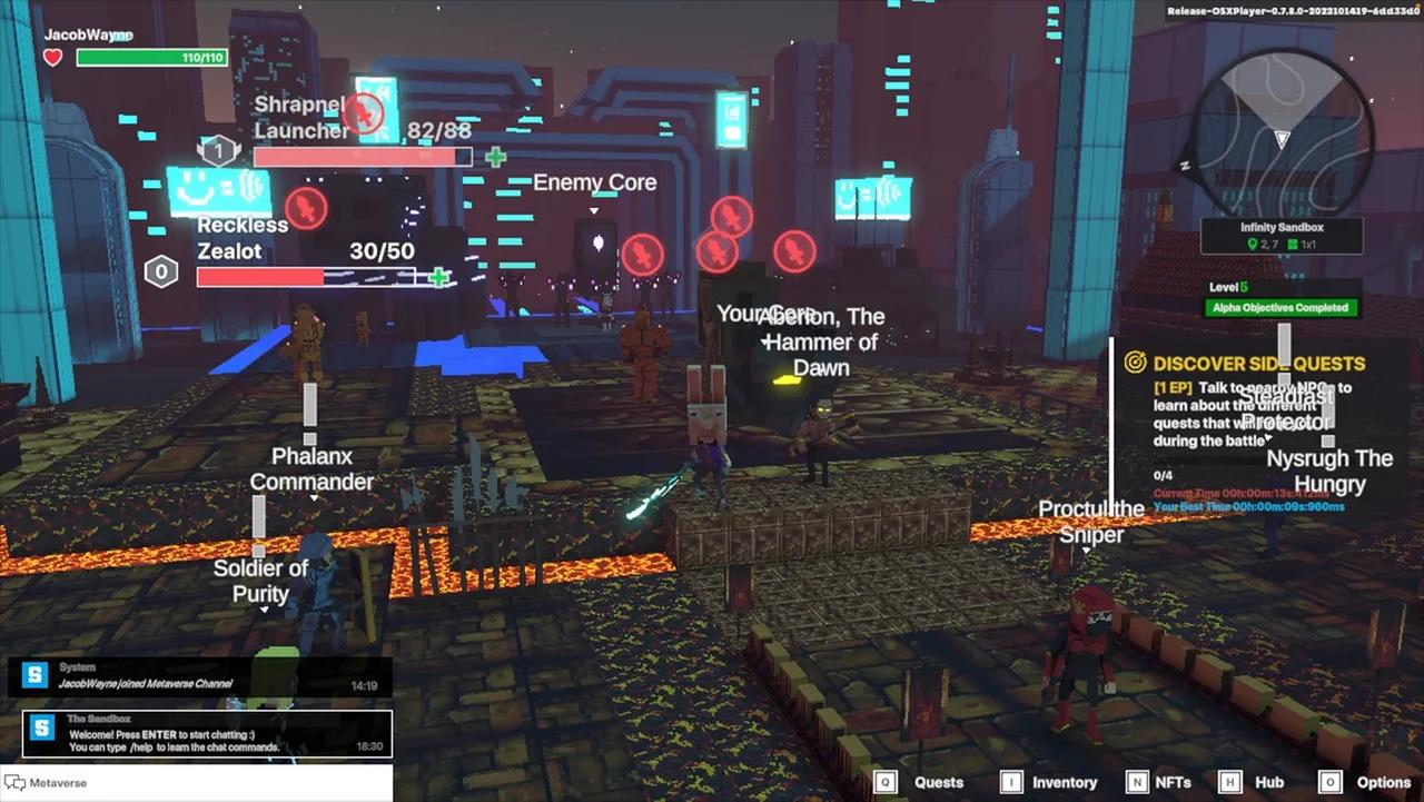 The Sandbox - Alpha Season 3 - Infinity Sandbox (All 9 Quests)