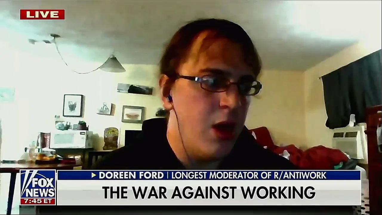 r/Antiwork mod has laughable appearance on Fox News