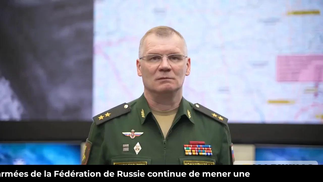 ⚡️ Rapport du ministère de la Défense russe sur l'opération militaire ...