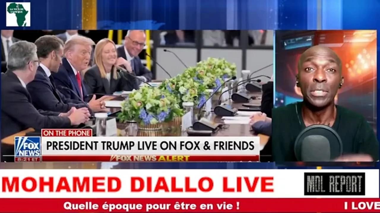 Mohamed Diallo - Trump impose la paix pour réunir Poutine et Zelensky, 37 agents virés, DC ...