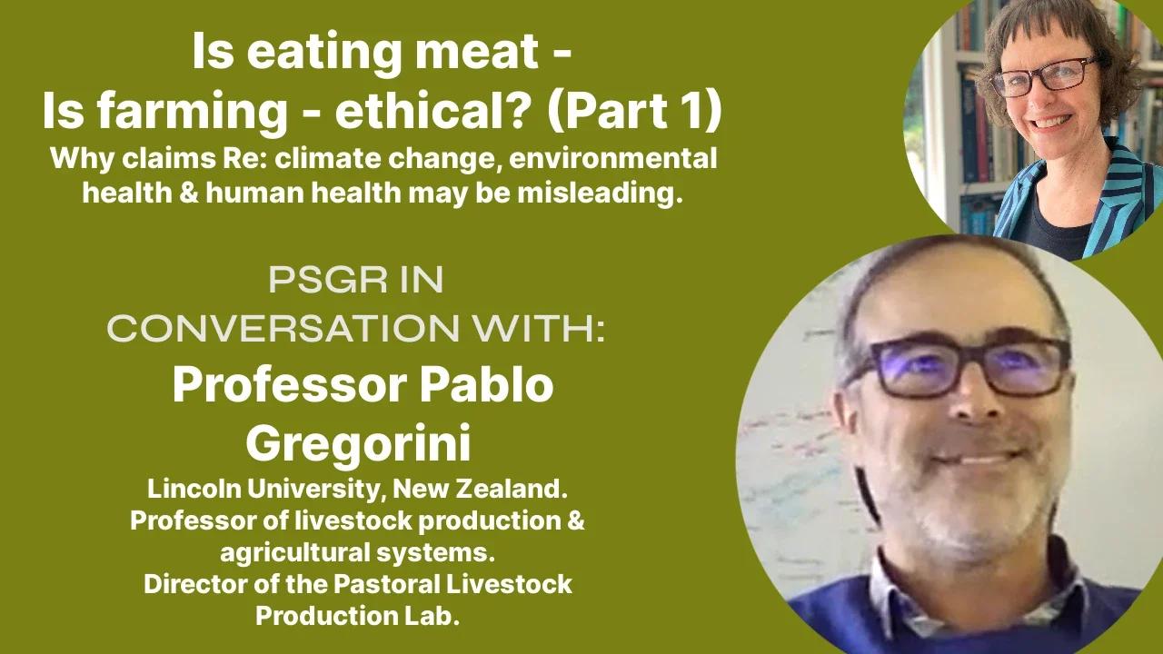 Is eating meat - Is farming - ethical? (Part 1) Why claims meat is bad ...