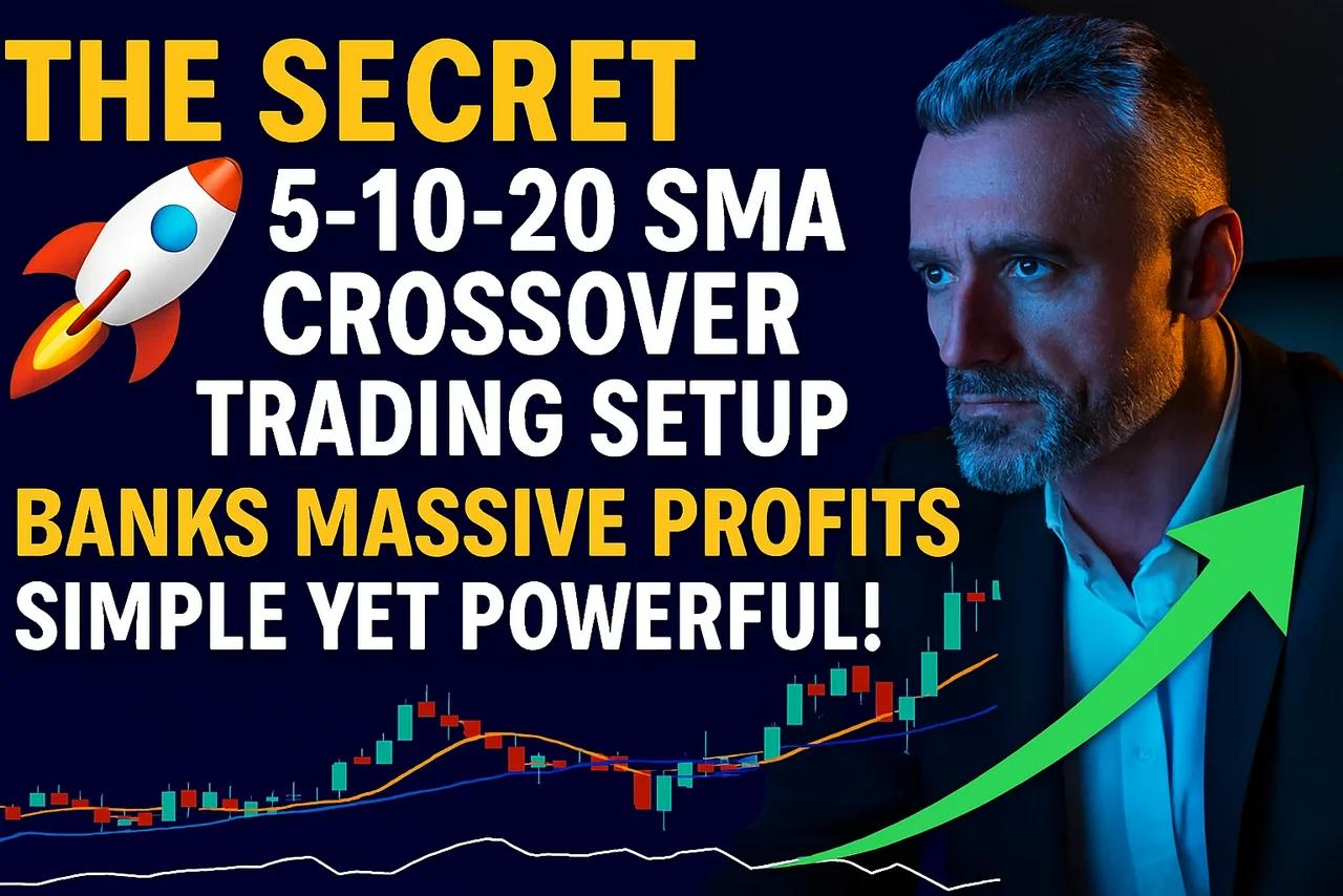 🚀 The SECRET 5-10-20 SMA Crossover Trading Setup Banks Massive Profits ...