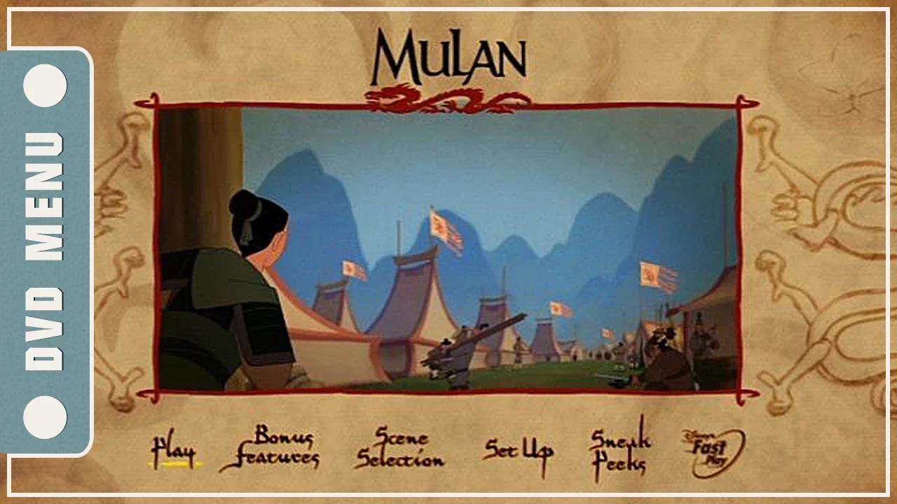 Mulan - DVD Menu