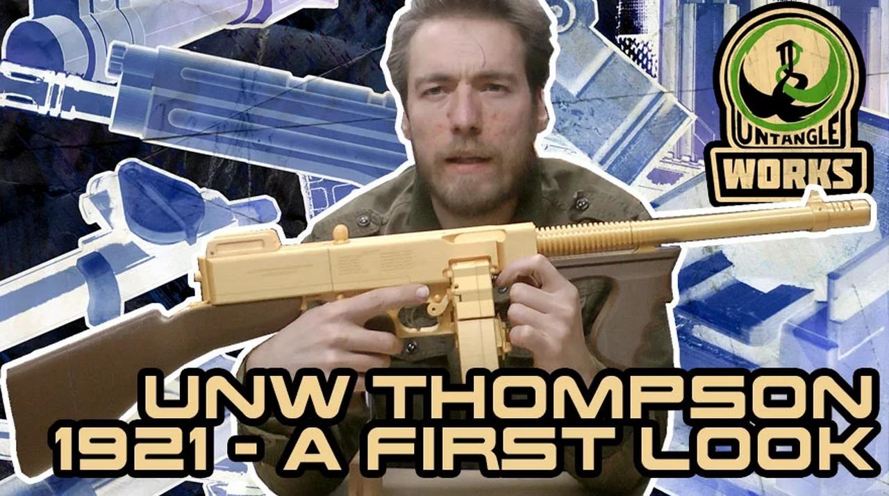 UNW Thompson 1921 - paintball , TMC mag edition a first look