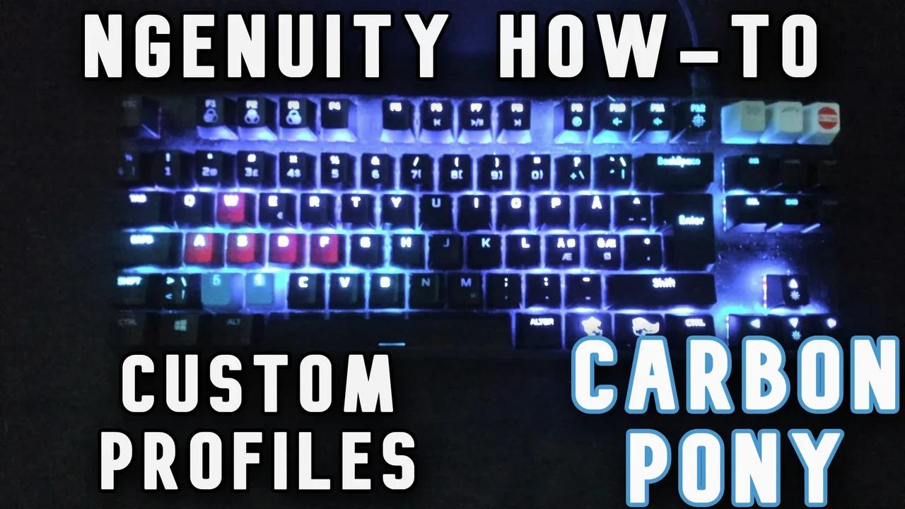 How to install and use HyperX Ngenuity (with custom profiles)
