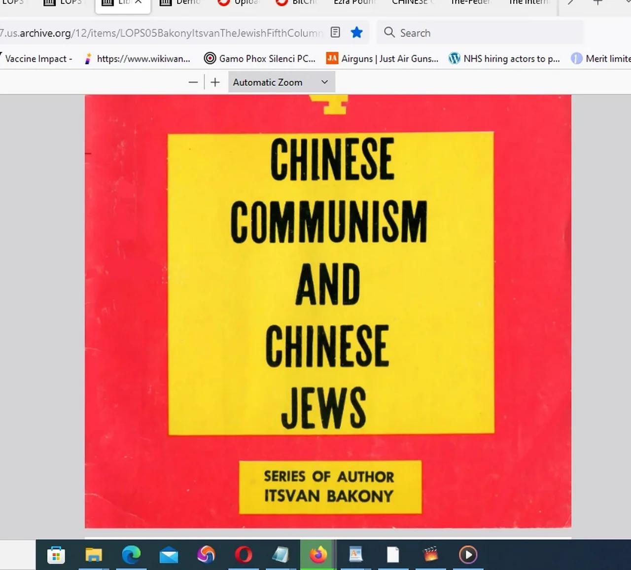 Chinese Communism and Chinese Jews - Bakony Itsvan - LOPS 04