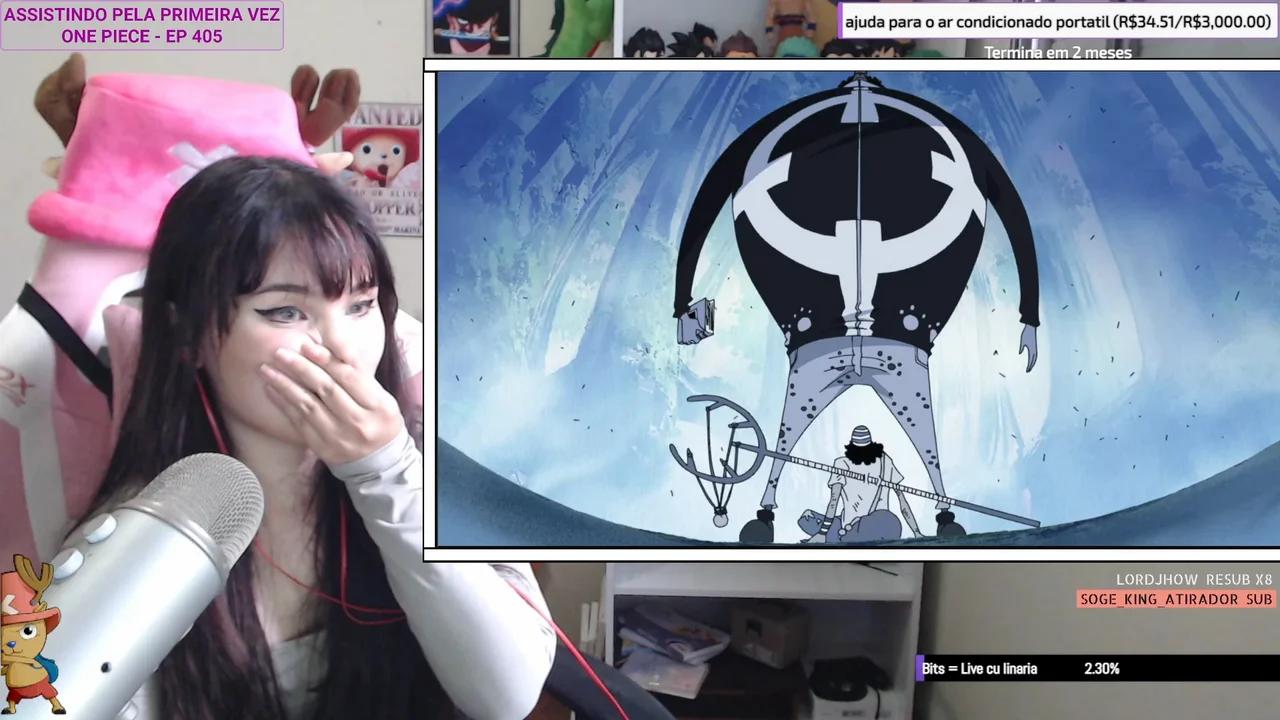 VODs de ONE PIECE | React dos Episódios [400 - 409]