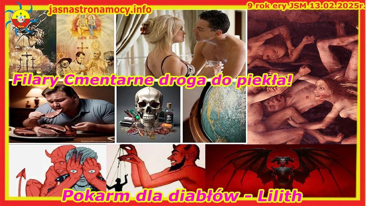 Filary Cmentarne droga do piekła Pokarm dla diabłów - Lilith