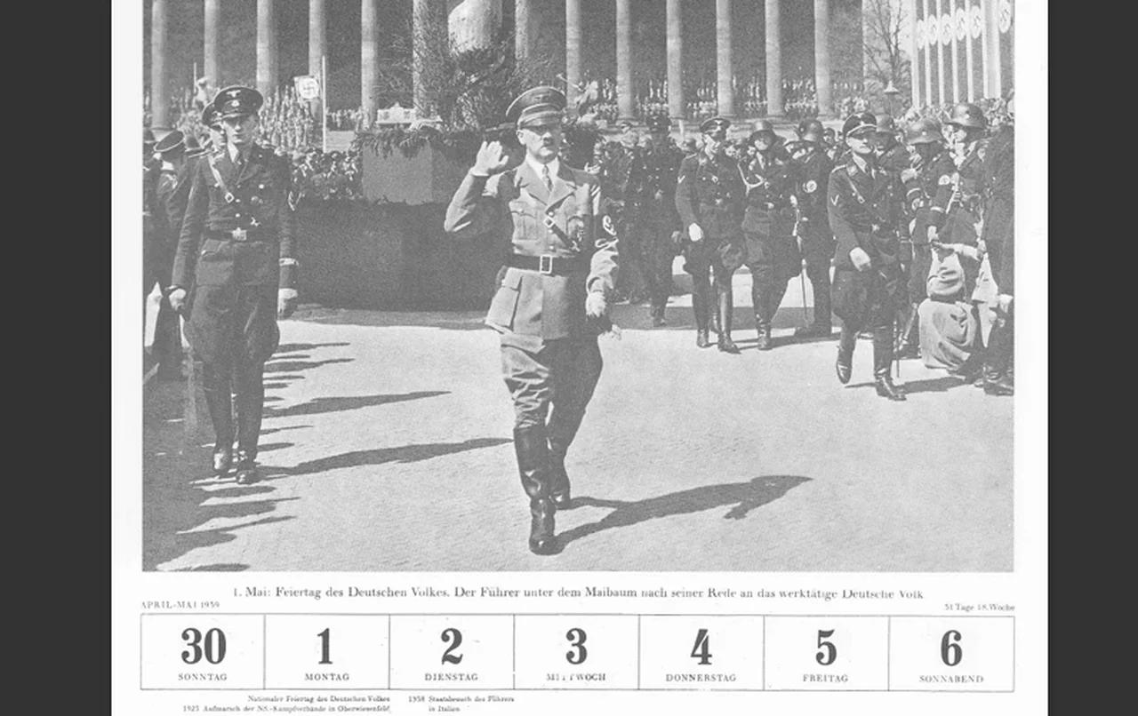Adolf Hitler 100th Birthday calendar