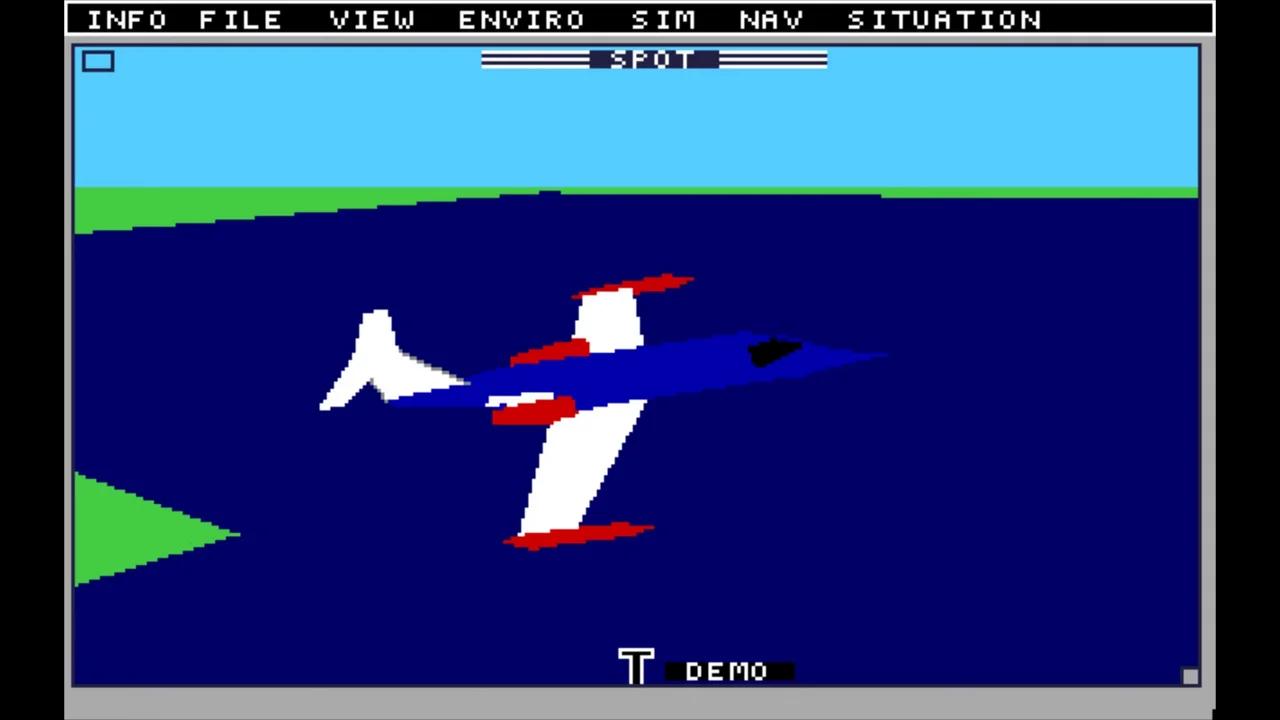 Flight Simulator II [Amiga]