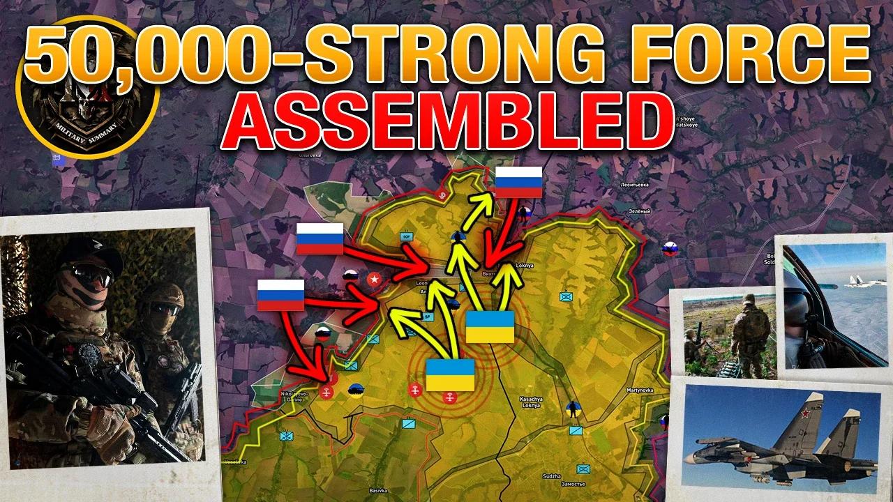 Harvest Time🔥Strike Force in Kursk ⚔️The Russians Is Securing Sontsivka ...