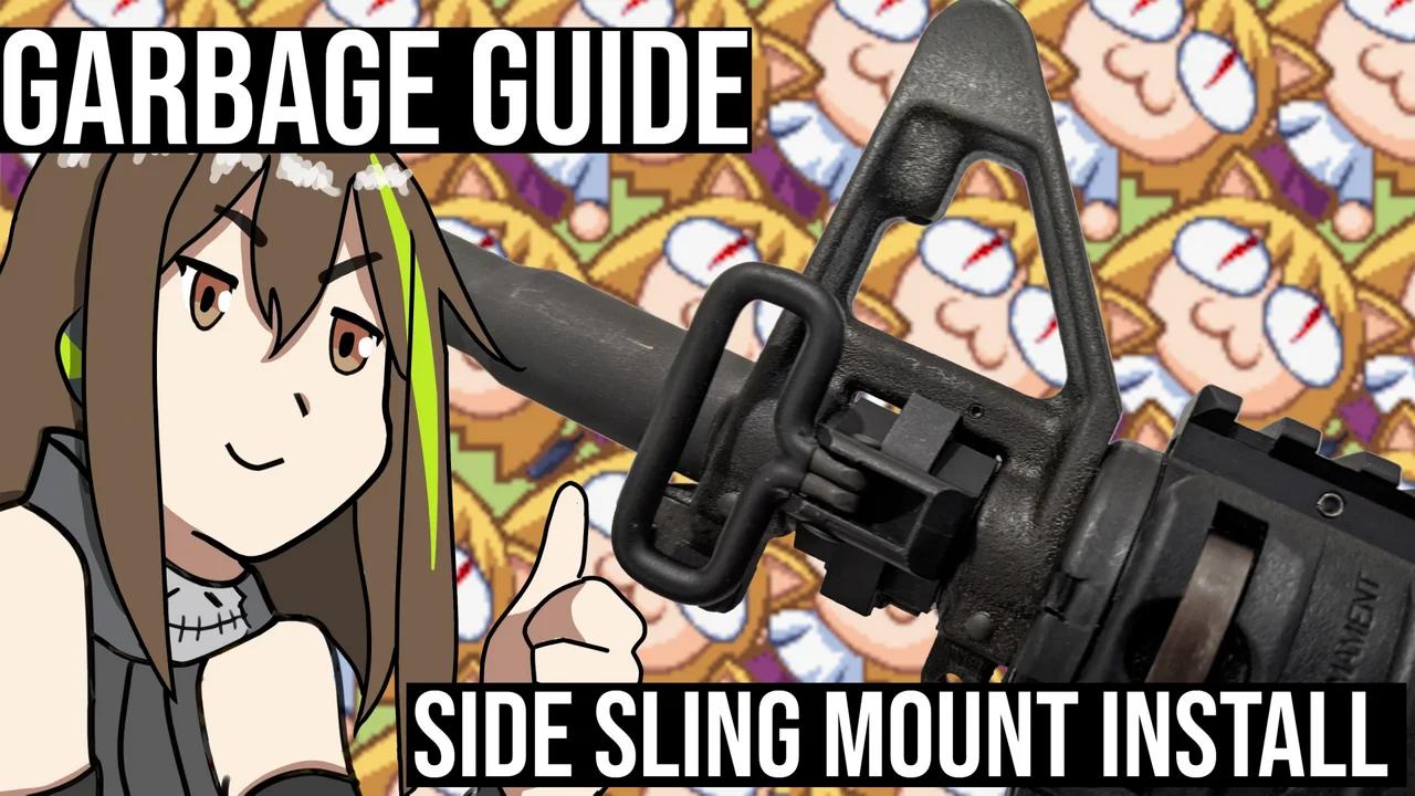 Garbage Guide: M4 Side Sling Swivel Install Video