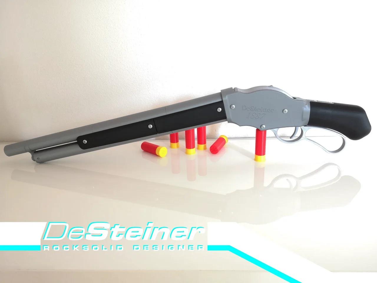 DeSteiner Model 1887 - mechanically working Winchester lever action ...