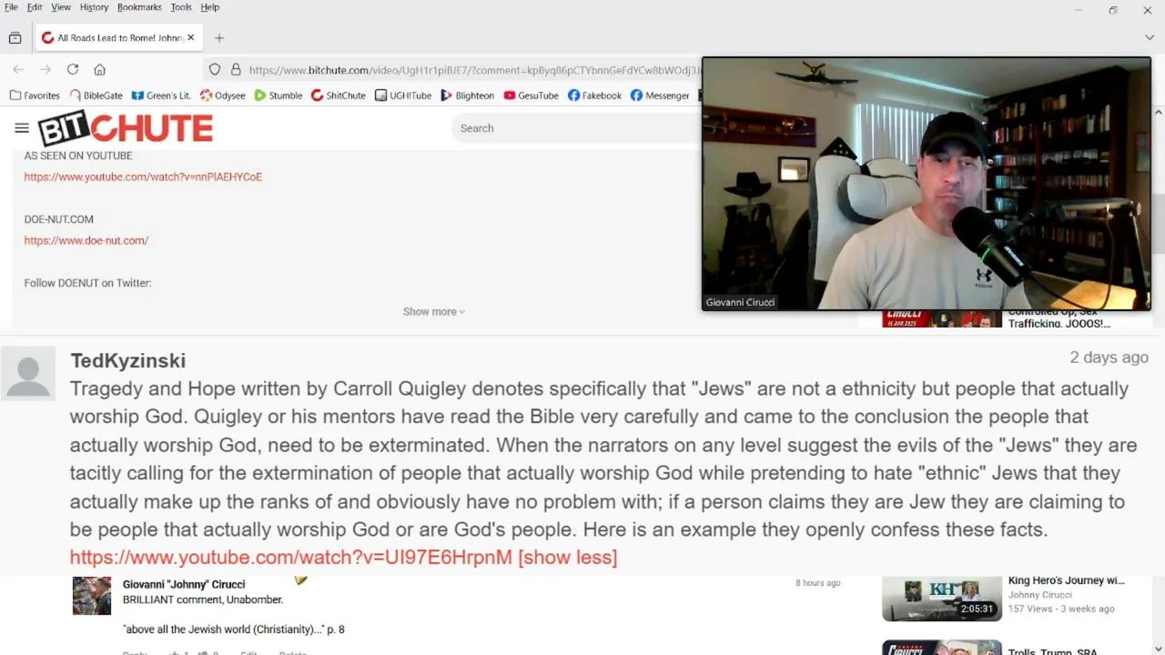 SECRET JESUIT MEANING BEHIND “GET THE JEWS!” -- JOHNNY CIRUCCI