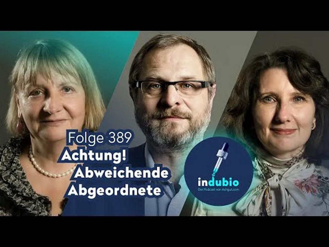 Flg. 389 - Achtung! Abweichende Abgeordnete