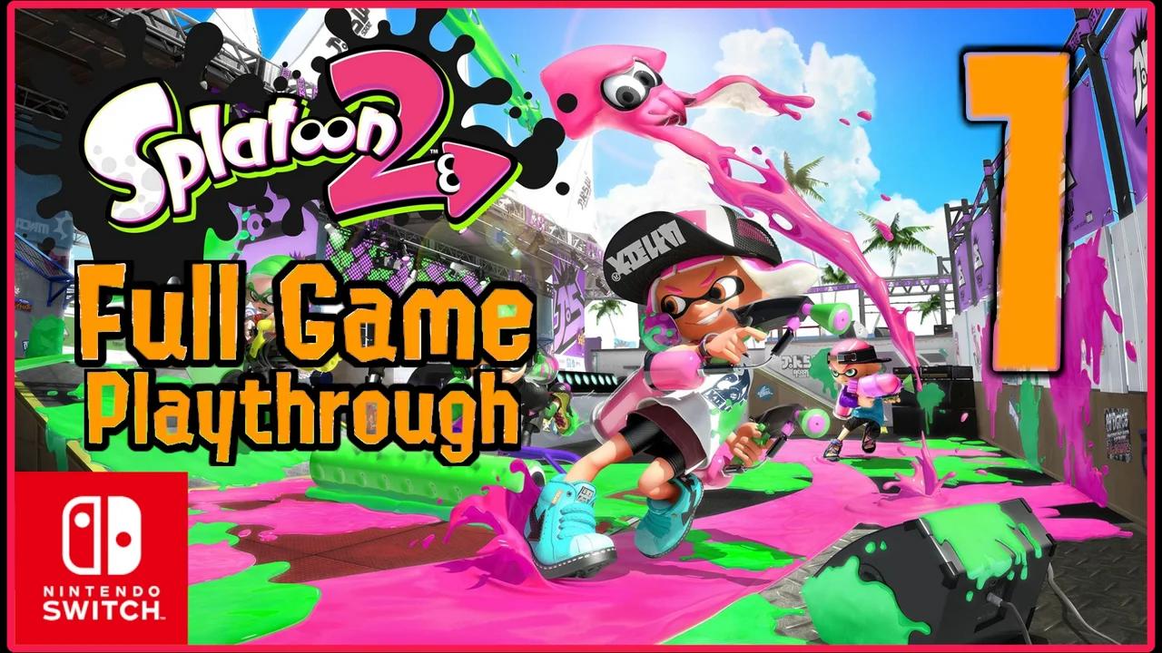 Splatoon 2 Playthrough | Part 1 - Tentakeel Outpost