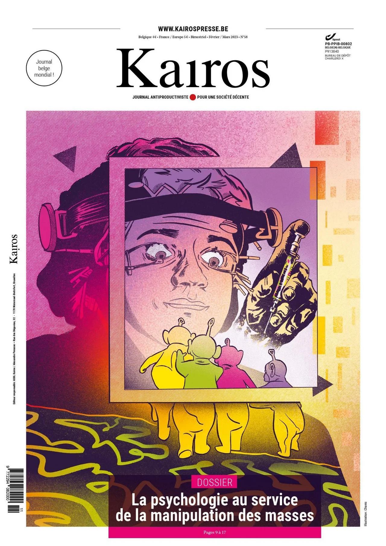 Le journal Kairos #58 est sorti!!