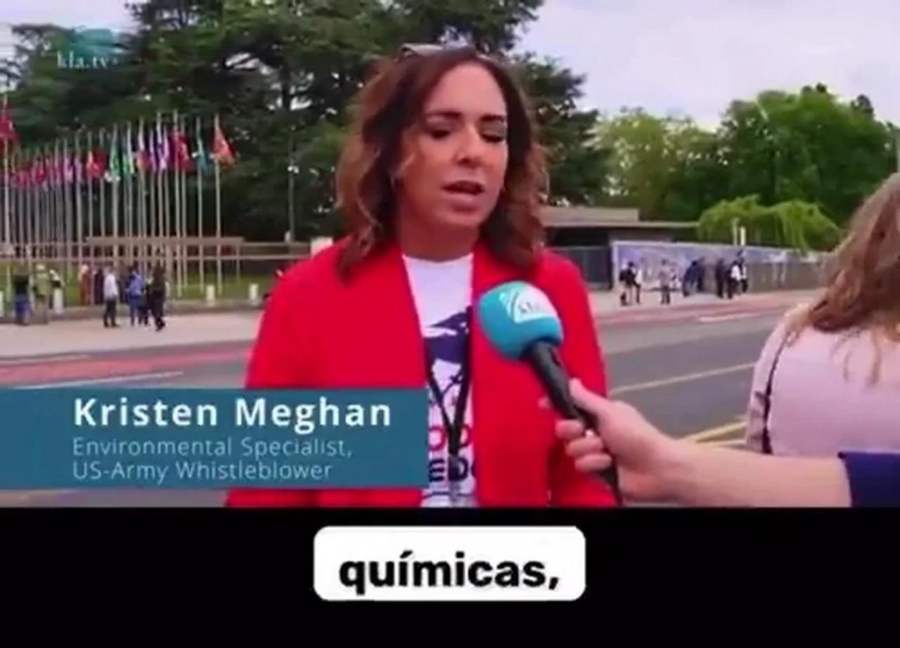 Kristen Meghan, especialista medioambiental del ejército USA: Nos están ...