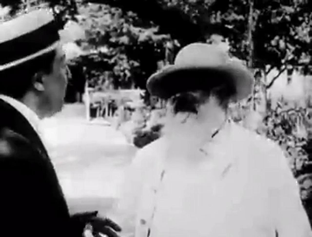 Claude Monet et Sacha Guitry