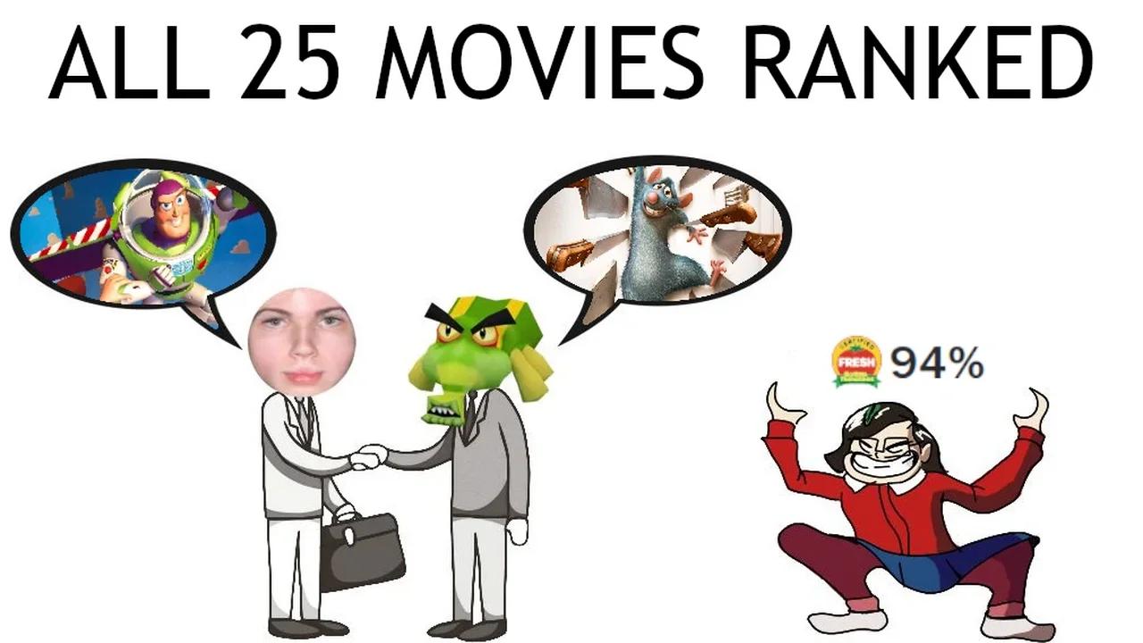 ALL PIXAR FILMS RANKED (including Turning Red)