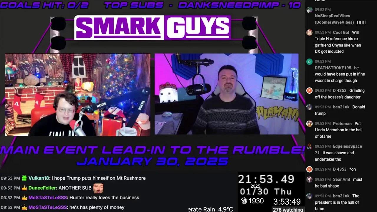 January 30 Wrestling Show with PPP #4 late stream