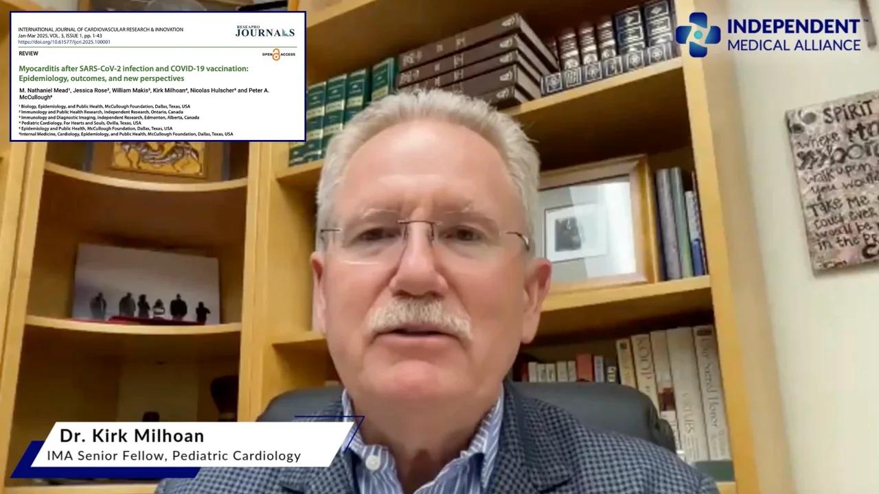 Dr. Kirk Milhoan Discusses New Study that Reviews Research Data on mRNA ...