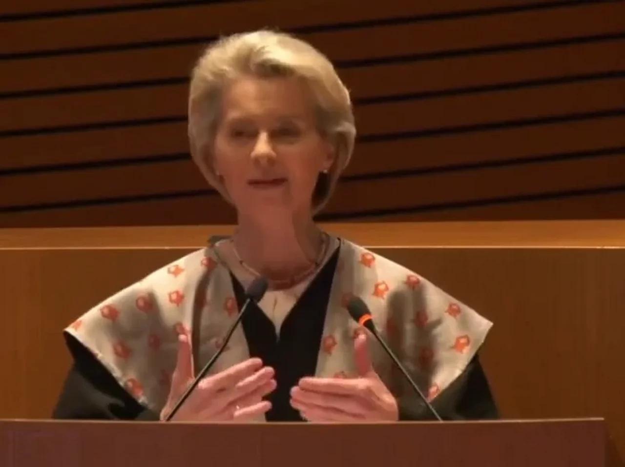 Ursula von der Leyen:"Europe has the values of the Talmud"