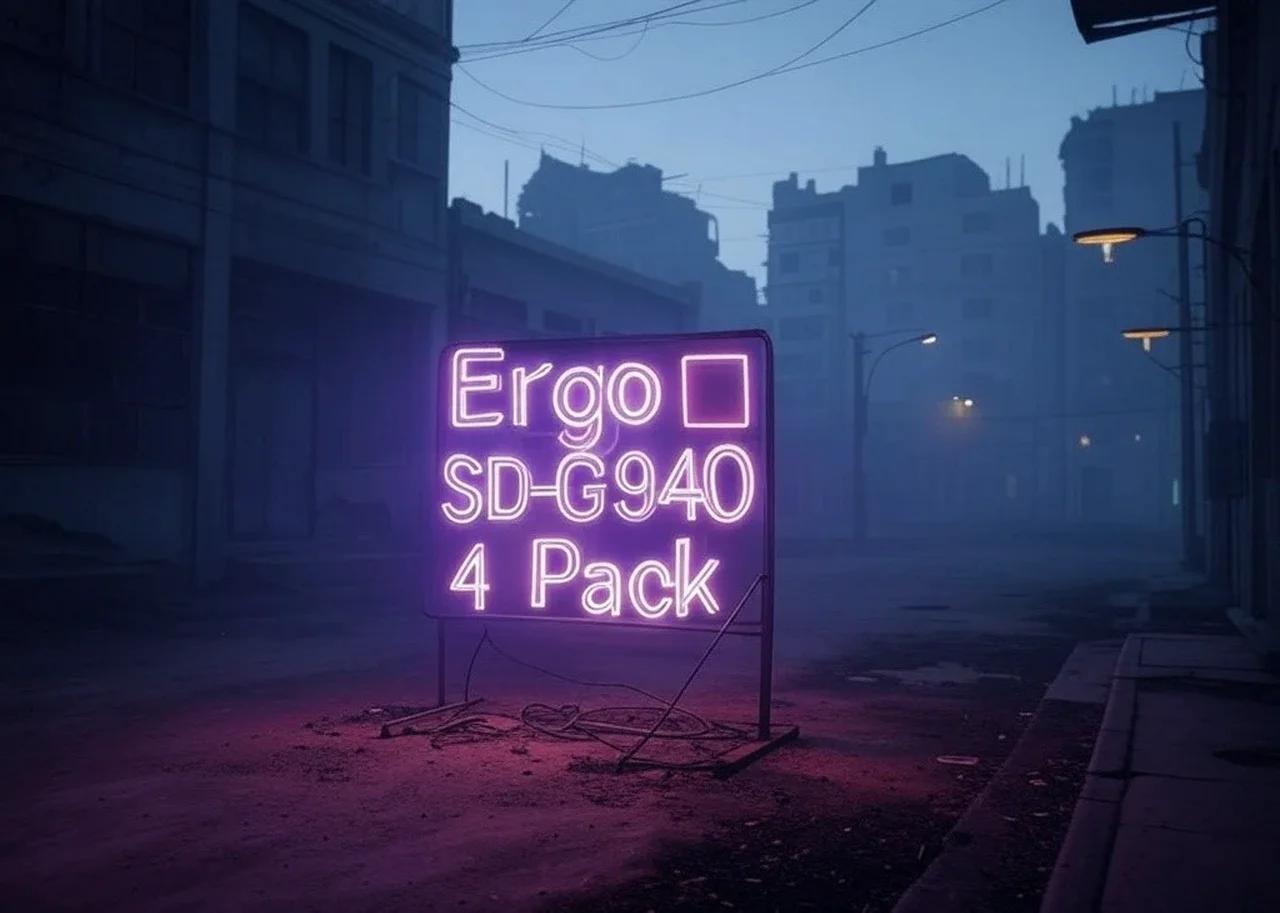 Ergo SD-G940 4 Pack