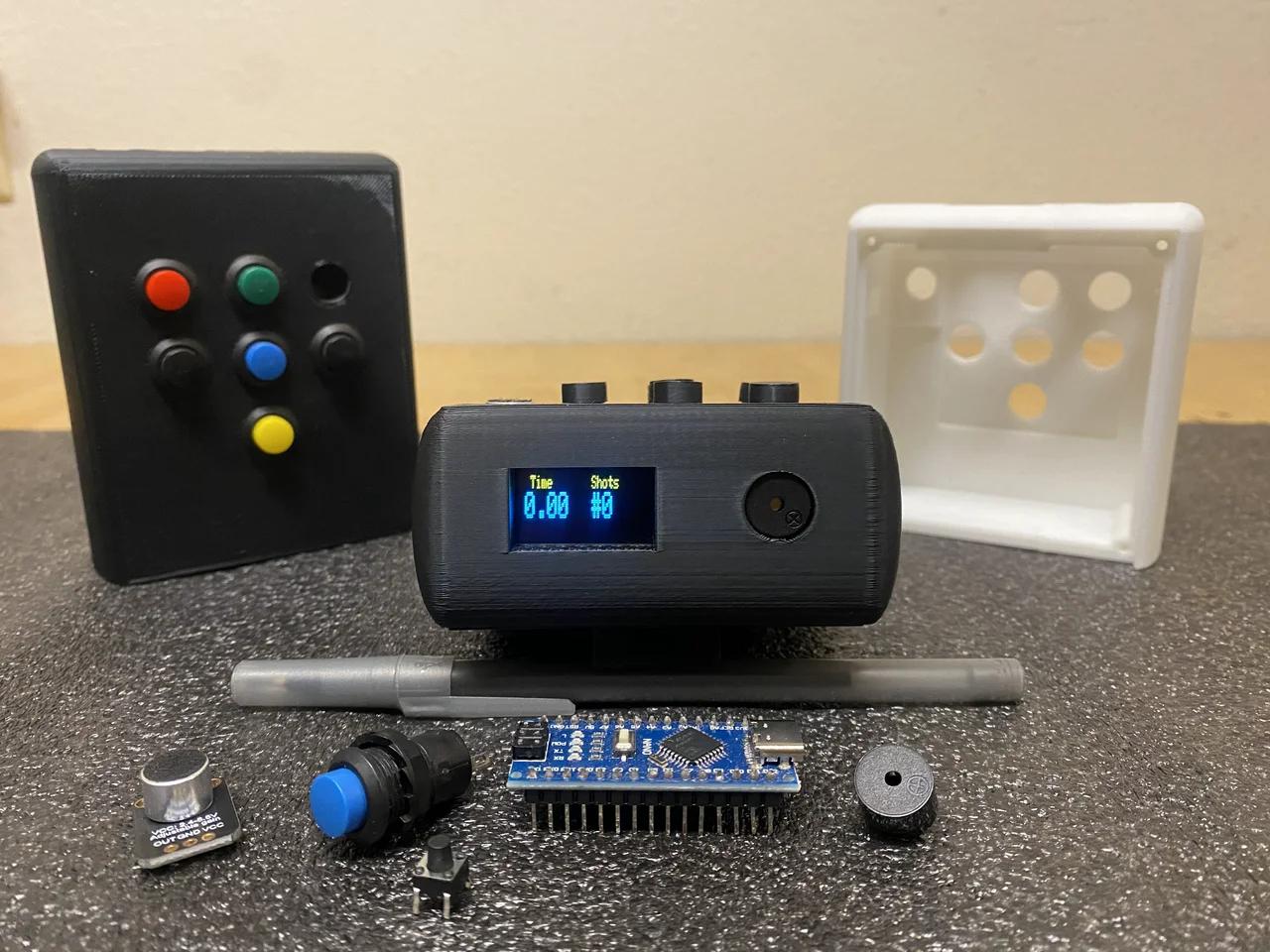 3D Printable / Arduino Powered Shot Timer