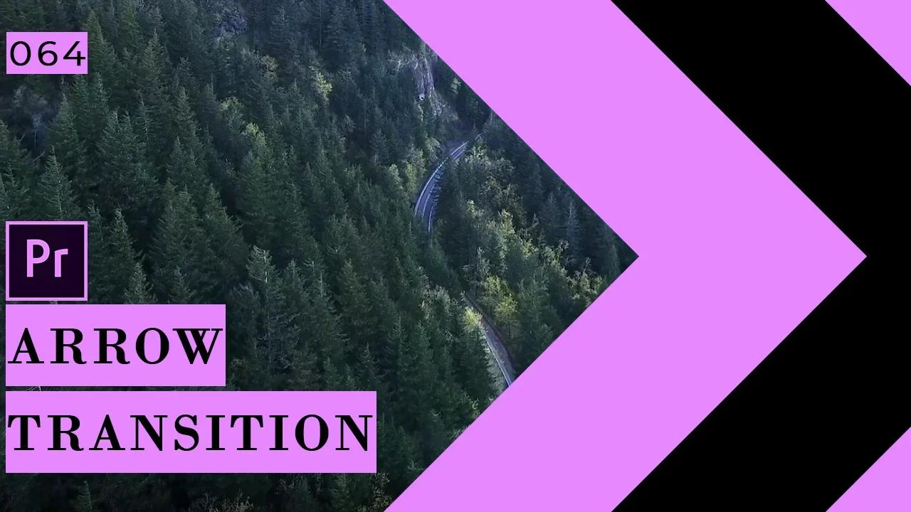 Create a Simple Arrow Transition in Premiere Pro