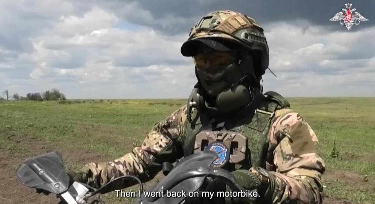 📽️-A 🇬🇧&🇫🇷, Russian motorcycle assault unit explains how they captured