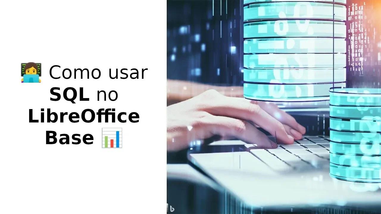 Como usar SQL no LibreOffice Base