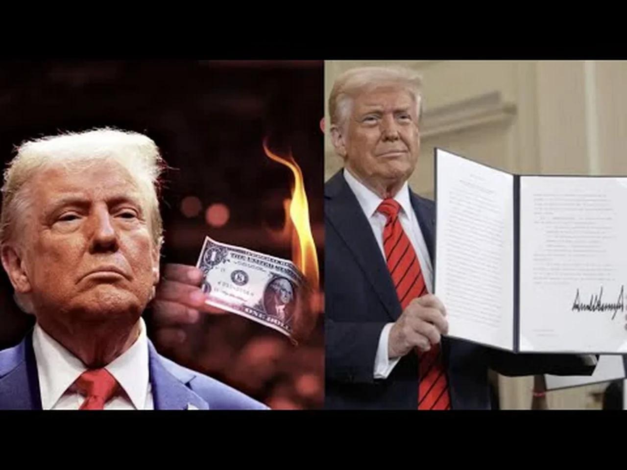 CASH IS DEAD! TRUMP SIGNS EXECUTIVE ORDER FORCING AMERICA INTO DIGITAL ...