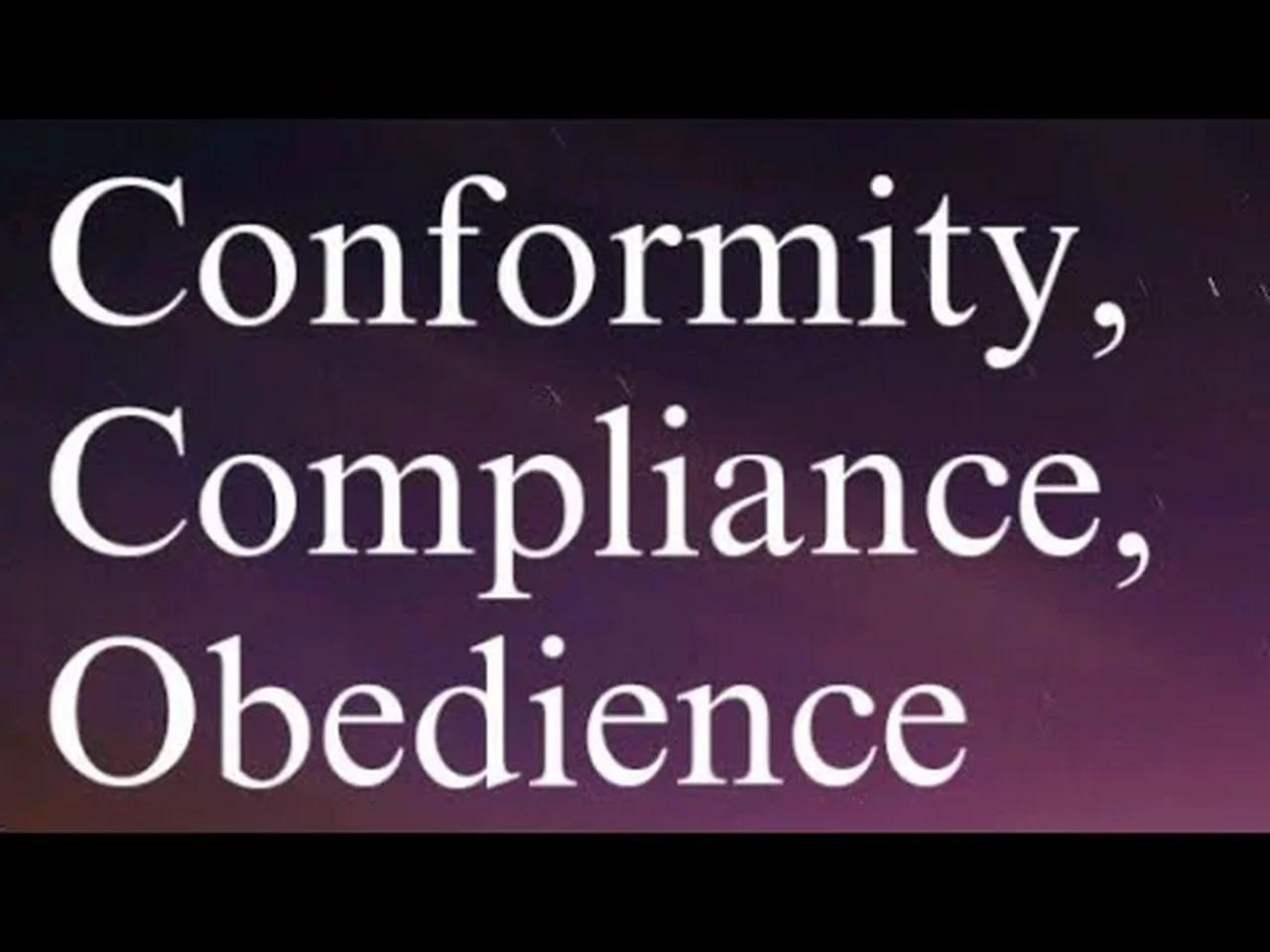 Conformity - Compliance - Obedience (Prof. Daniel Storage, 2021 ...