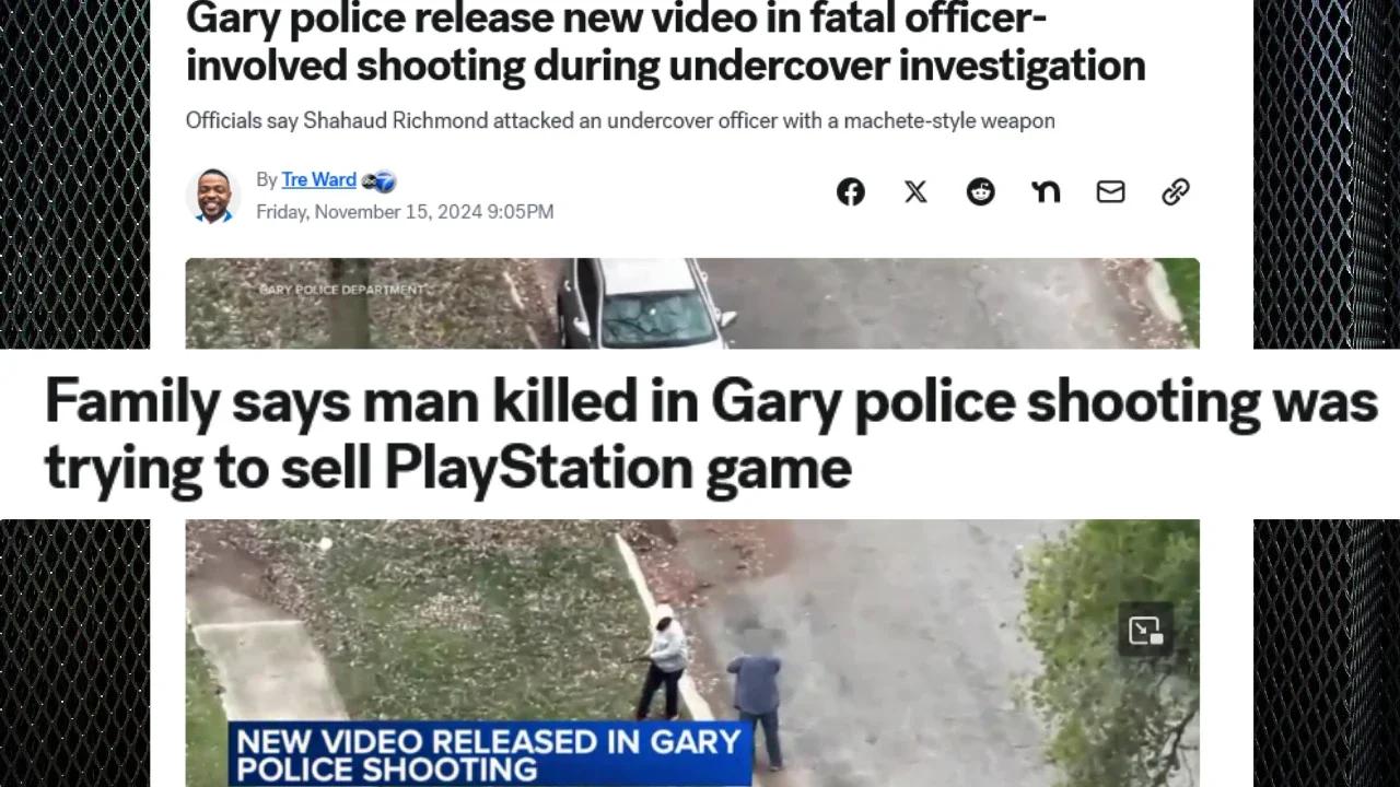 Gary police release new video in fatal officer-involved shooting of ...