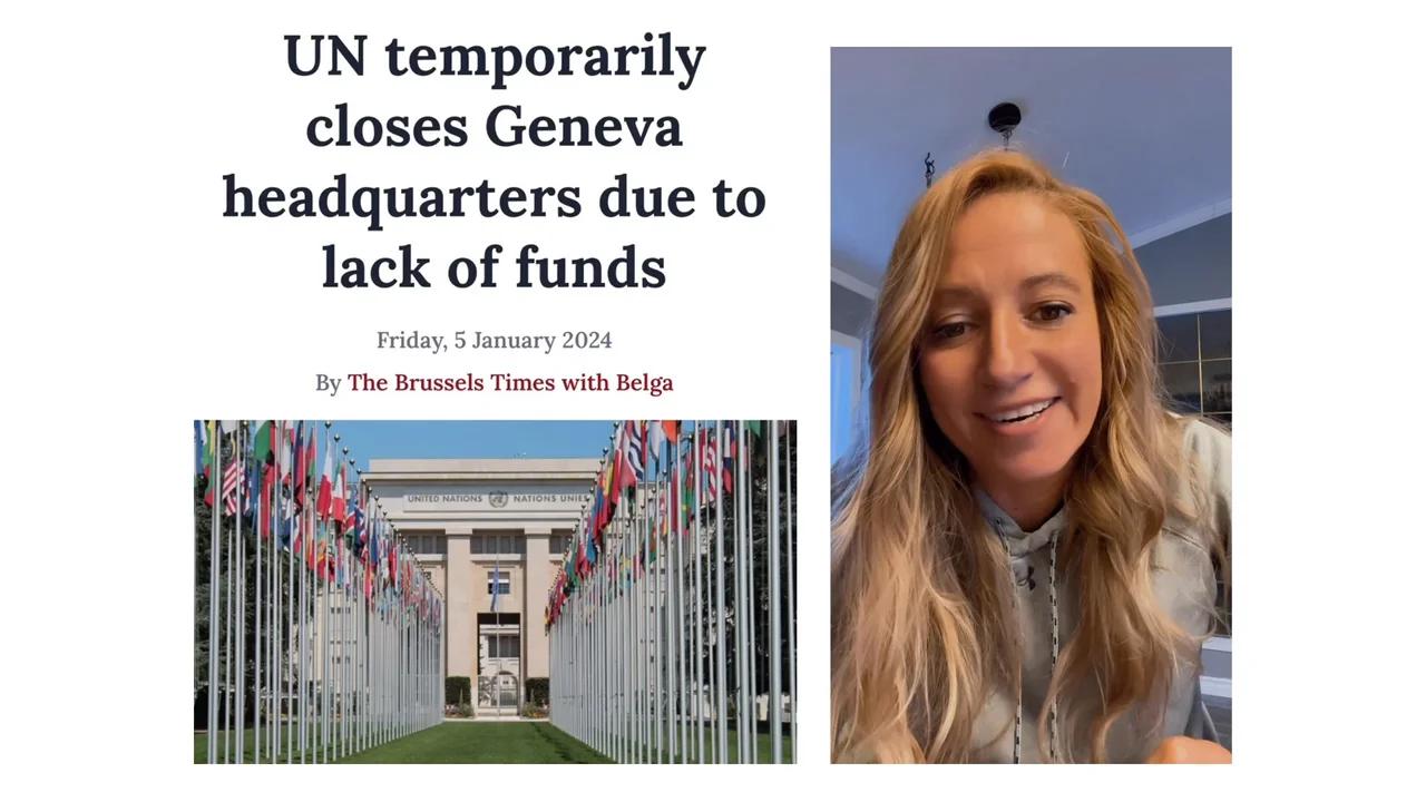 UN temporarily closes Geneva headquarters due to lack of funds