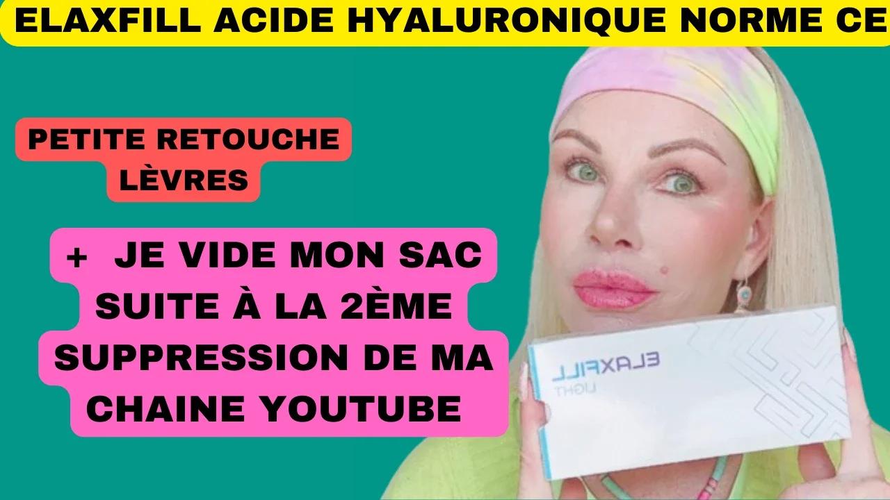 GAMME ELAXFILL ACIDE HYALURONIQUE NORME CE #acecosm.com