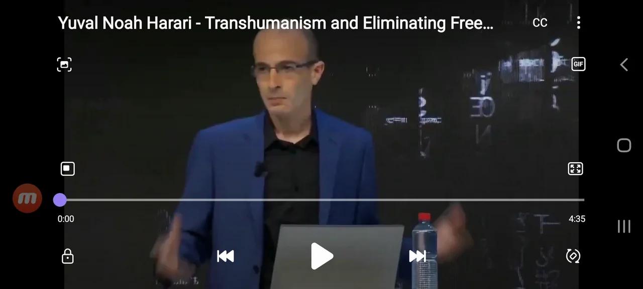 Yuval Noah Harari - Transhuman and Eliminating Free Will