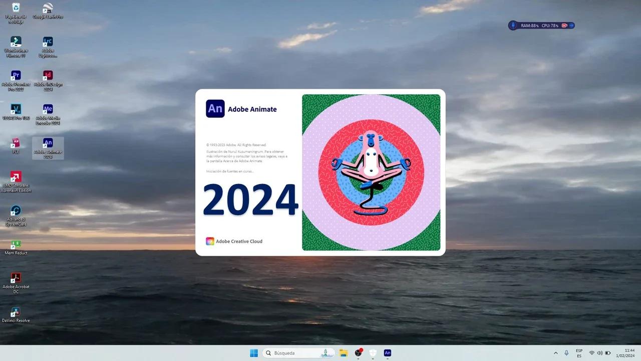 DESCARGAR E INSTALAR ADOBE ANIMATE 2024 mejor software de animación