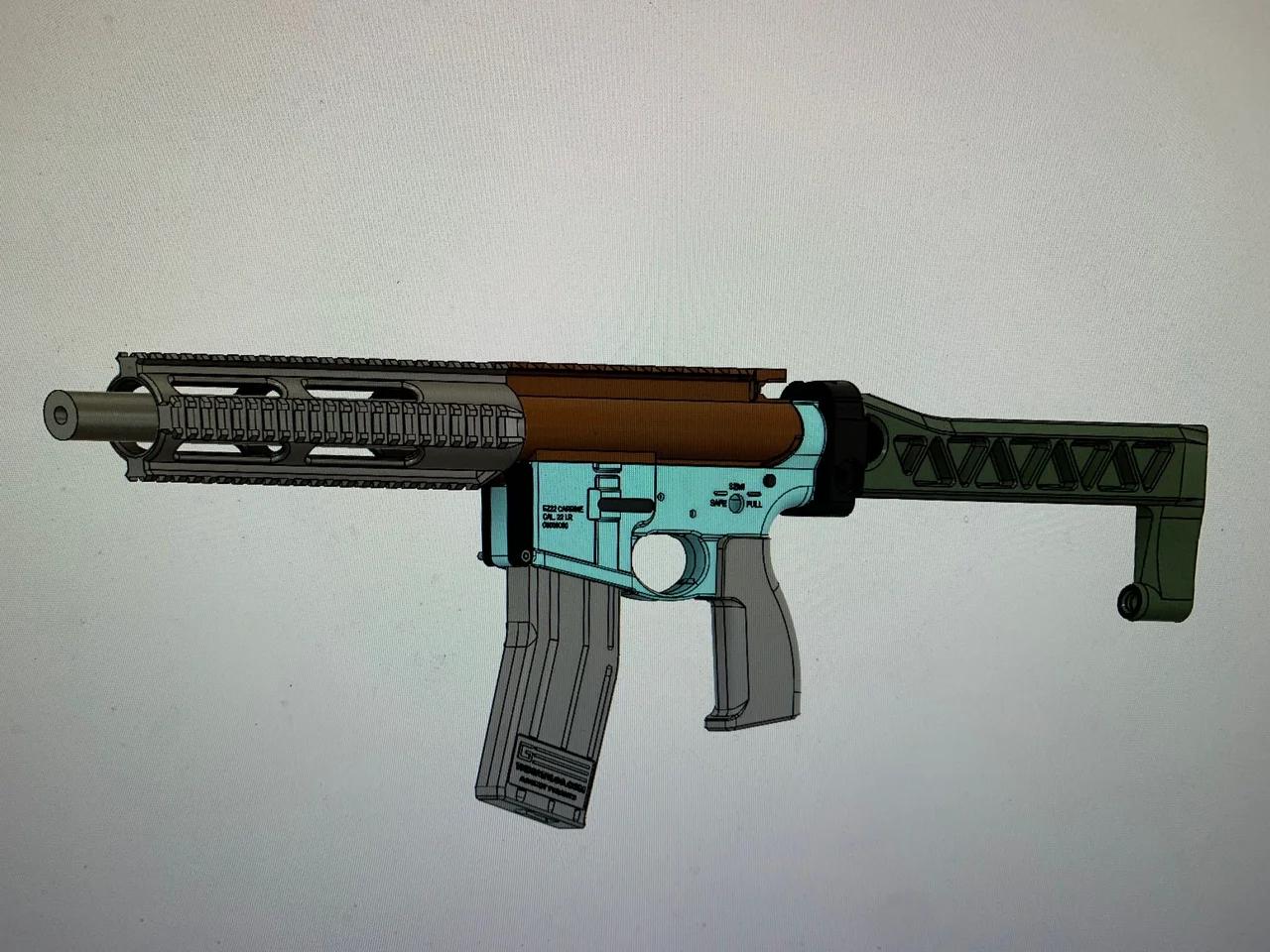 EZ22 Picatinny Handguard