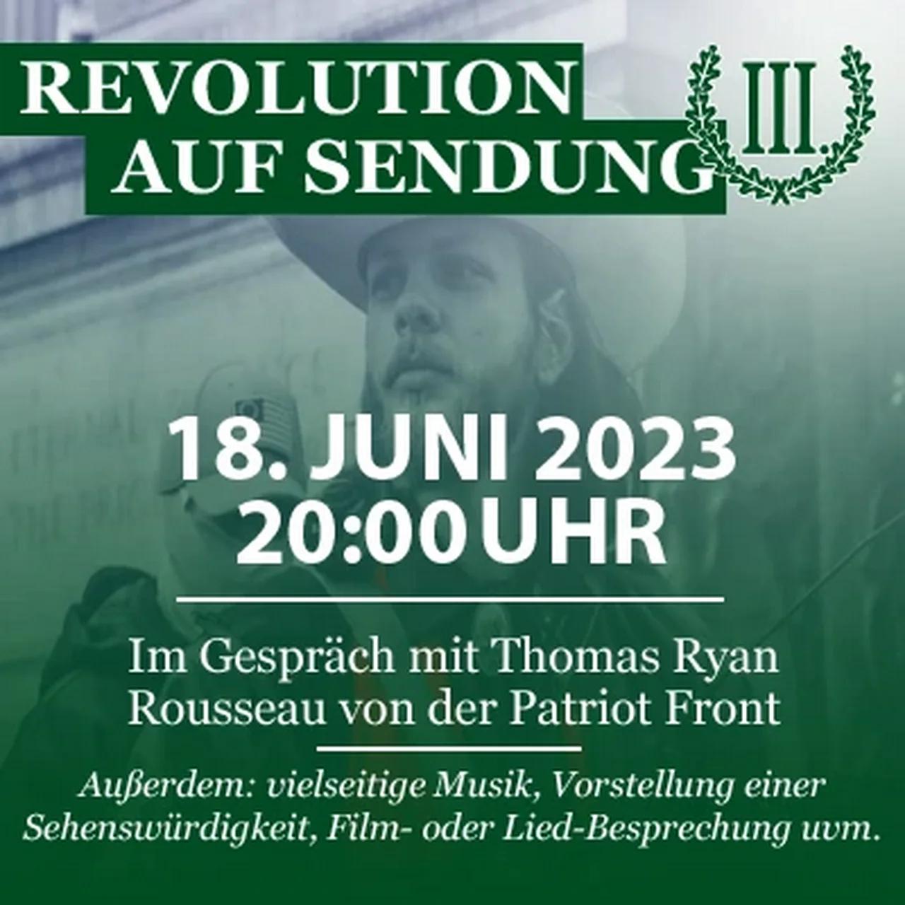 „Revolution auf Sendung“ #054 – Im Gespräch mit Thomas Ryan Rousseau ...