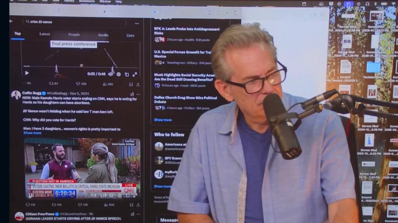 Soy boy beta cuck dad talks about why he voted for Kamala Harris The ...