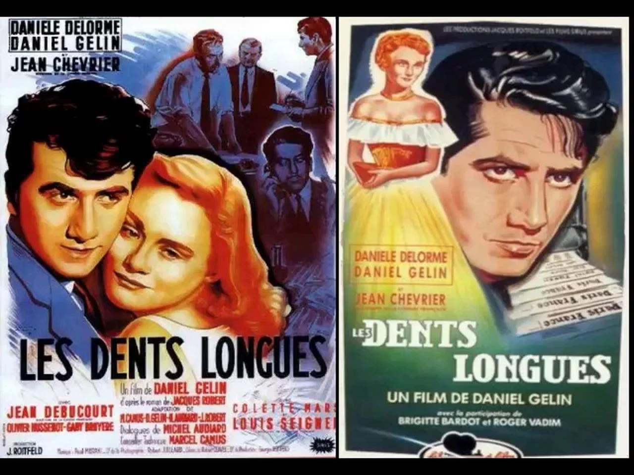 1952 - Les dents longues - de Daniel Gélin, avec Daniel Gélin, Danièle ...
