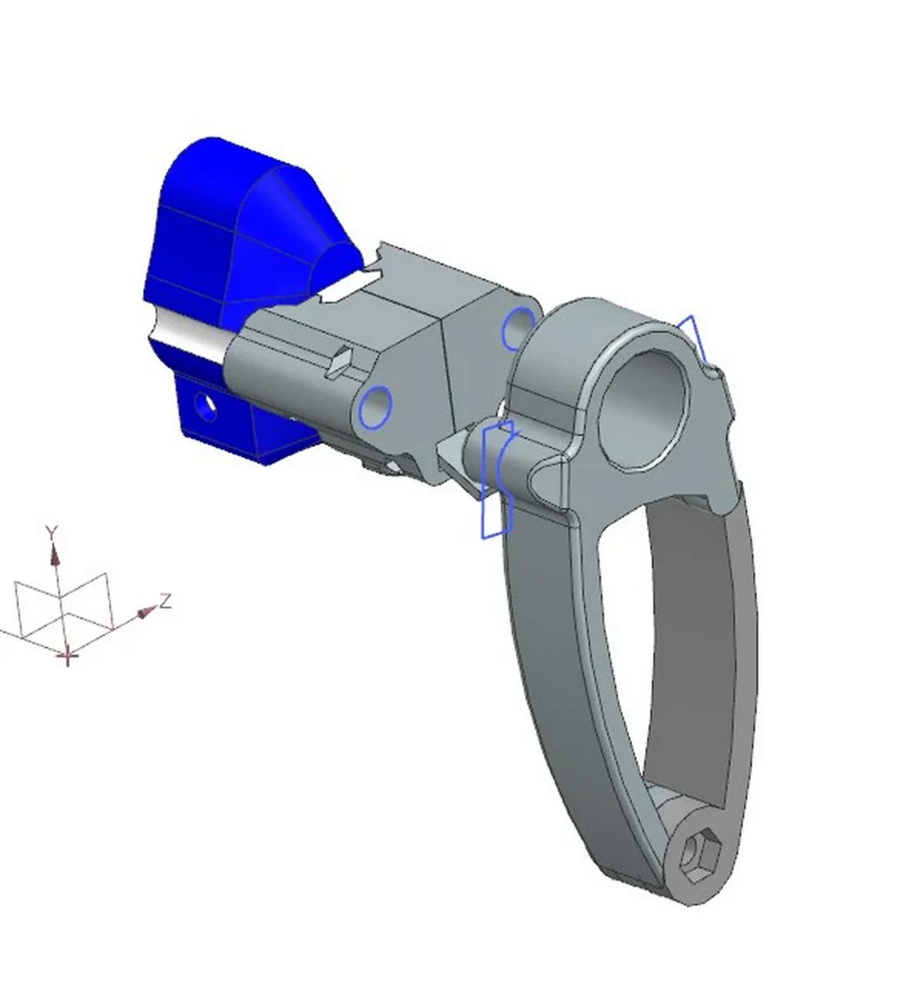 MP5 EBR TAILHOOK BRACE AND ENDCAP