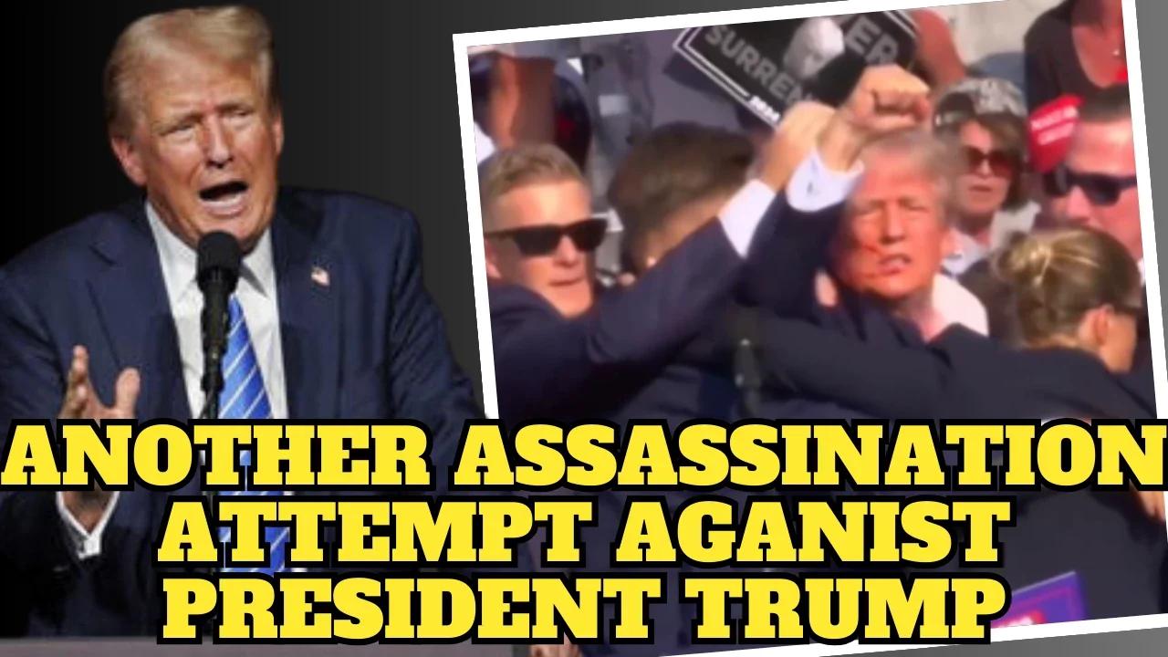 President Donald Trump Survives Second Assassination Attempt | Shooter ...