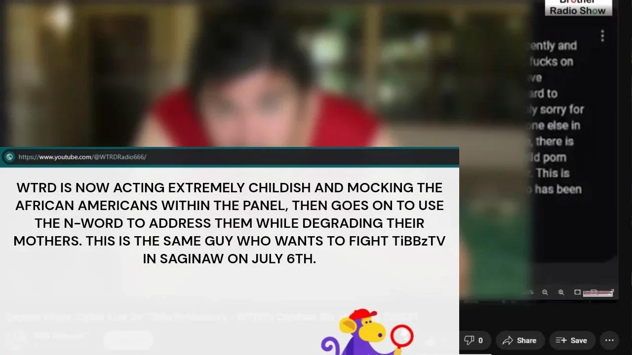 WTRD Ends His Career Racism & Extreme Criminal Predatory Behavior (Uncut)