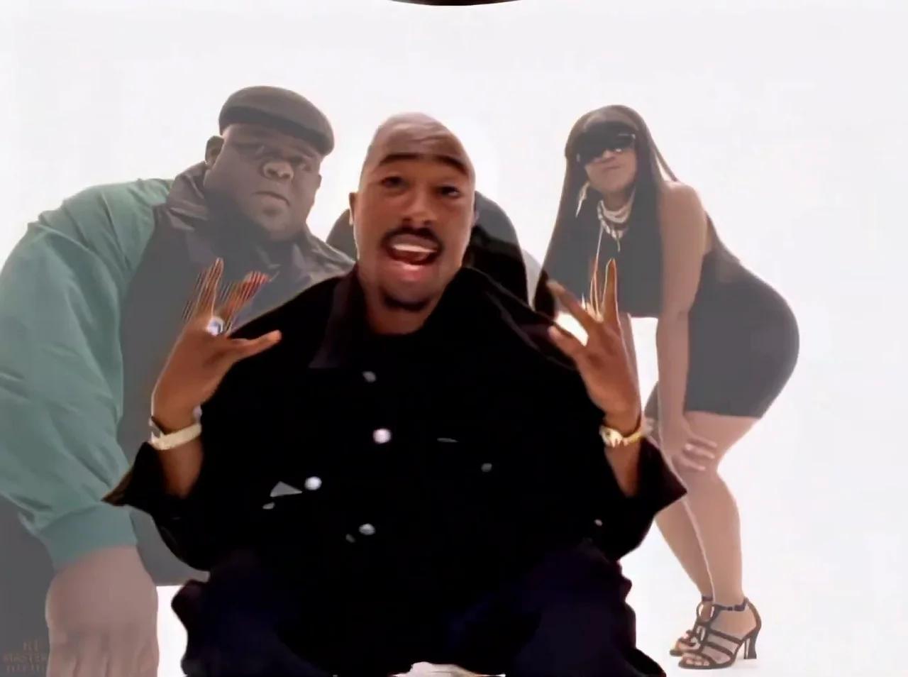2Pac - Hit Em Up ft. Outlawz [Music Video][Rap 1996]