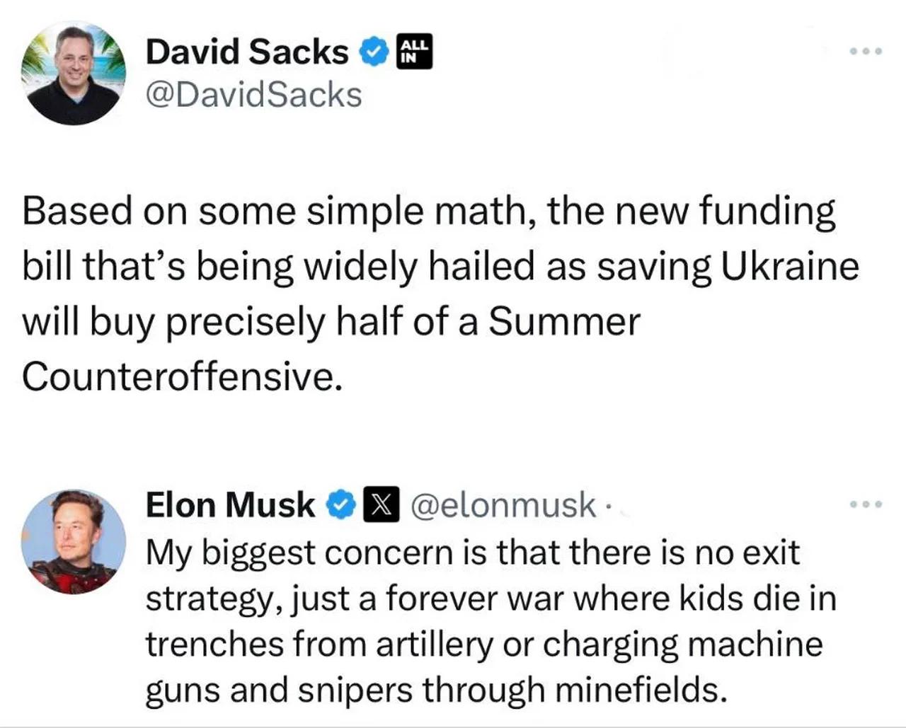 Le milliardaire américain David Sachs - Elon Musk