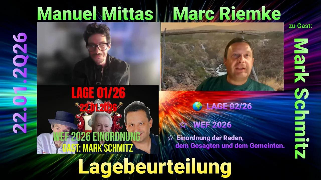 Manuel Mittas und Marc Riemke im Gespräch - LAGEBEURTEILUNG - 22.01 ...