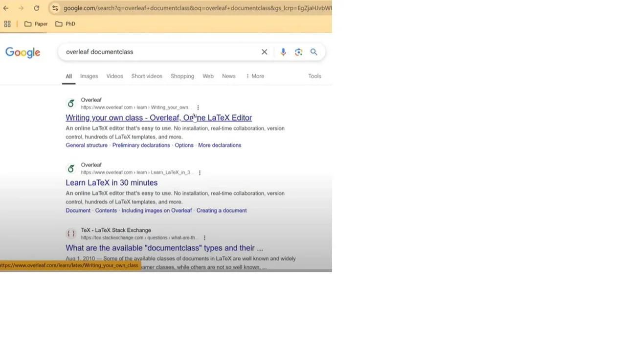 Latex Tutorial-OverLeaf